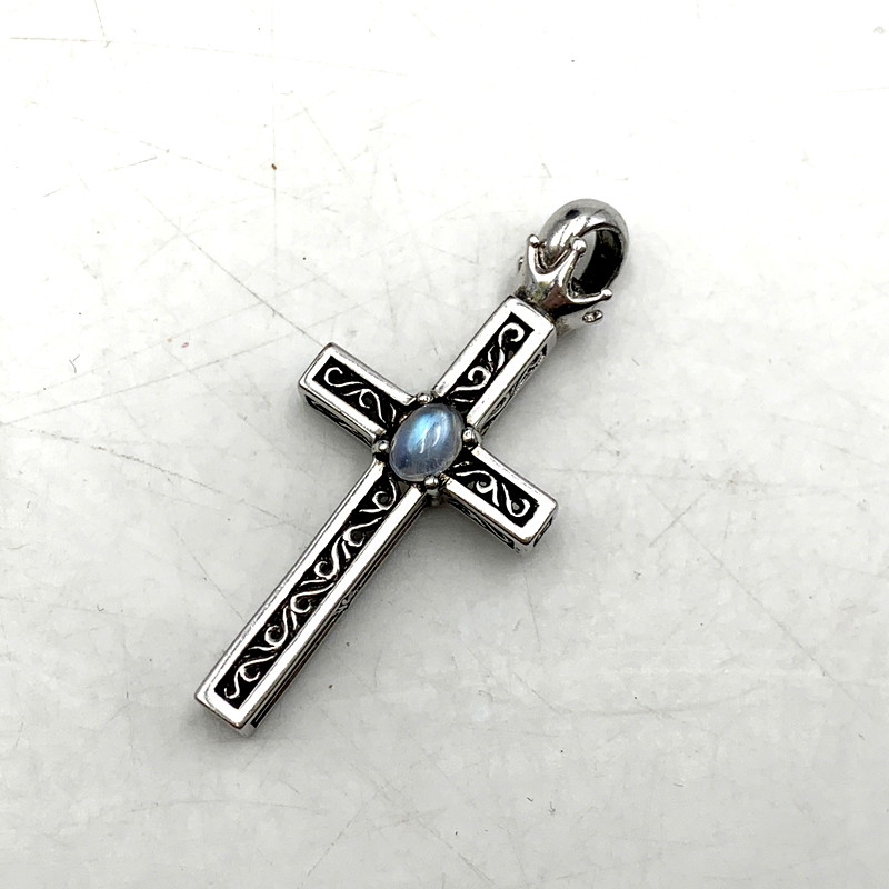 【楽天市場】【中古品】【メンズ】 925 CLOWN CROSS COLOR STONE PENDANT クラウンクロスカラーストーン ...