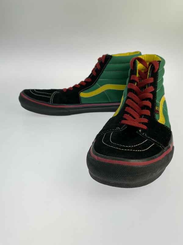 【楽天市場】【中古】【メンズ】 VANS バンズ SK8-HI”RASTA PACK” 2008年製 スケート ハイ ラスタ スニーカー ...
