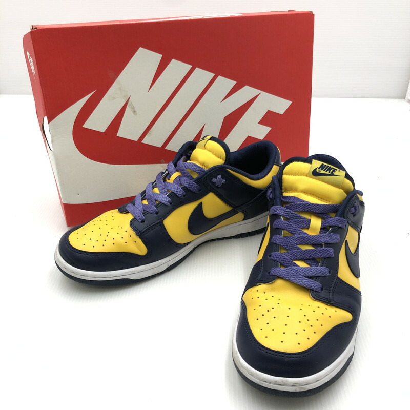 【楽天市場】【中古品】【メンズ】 NIKE ナイキ DUNK LOW RETRO MICHIGAN DD1391-700 ダンク ロー レトロ ミシガン スニーカー 靴 160-241108 ...
