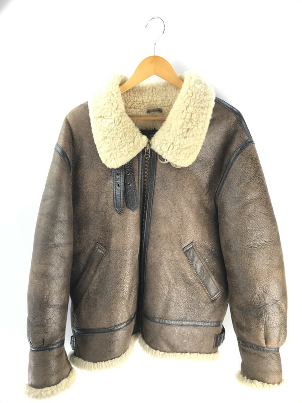 【楽天市場】【中古品】【メンズ】 WIND ARMOR ウインドアーマー TYPE B-3 FLIGHT JACKET 23M5658 ムートン フライトジャケット アウター 145 ...