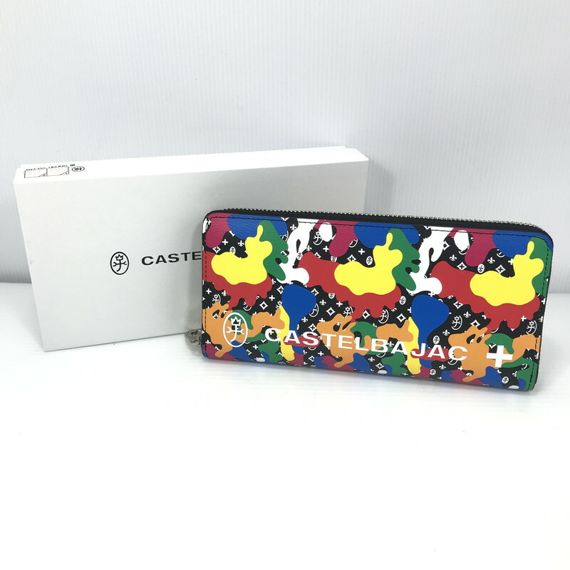 【楽天市場】【中古美品】【メンズ】 JC de CASTELBAJAC カステルバジャック ROUND ZIP LONG WALLET ...
