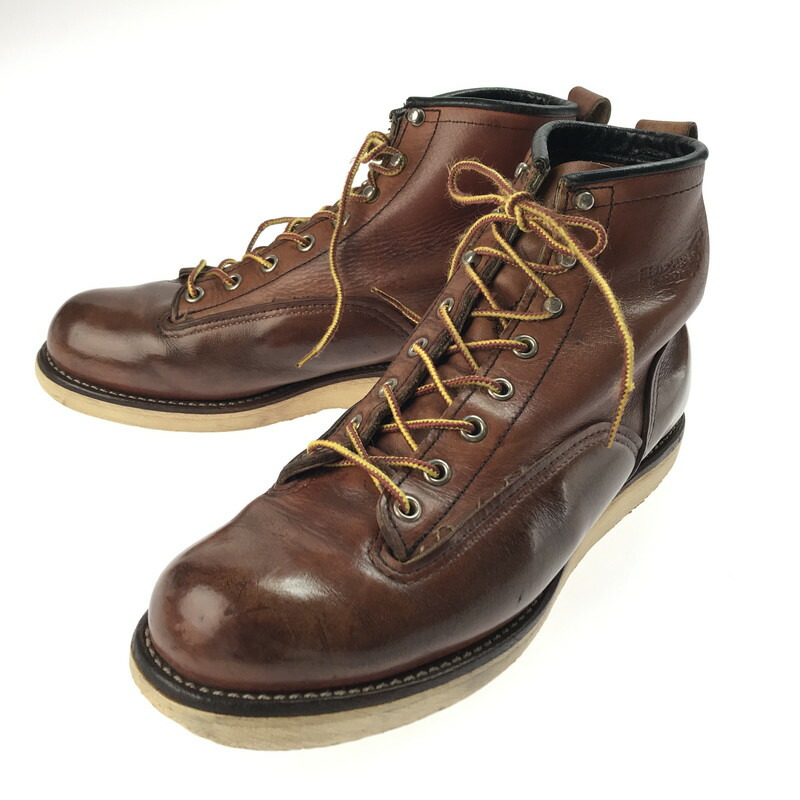 【楽天市場】【中古品】【メンズ】 RED WING レッドウィング LINEMAN BOOTS 2907 ラインマンブーツ レースアップブーツ ...
