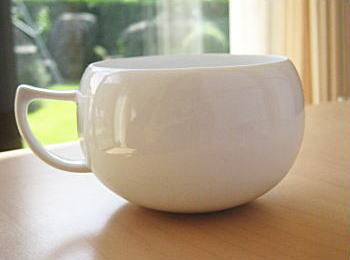 【楽天市場】【白いカフェオレカップ280cc】 アウトレット（伏せ焼き） / マグ.カップ カフェオレカップ ティーカップ おしゃれ / マグ ...