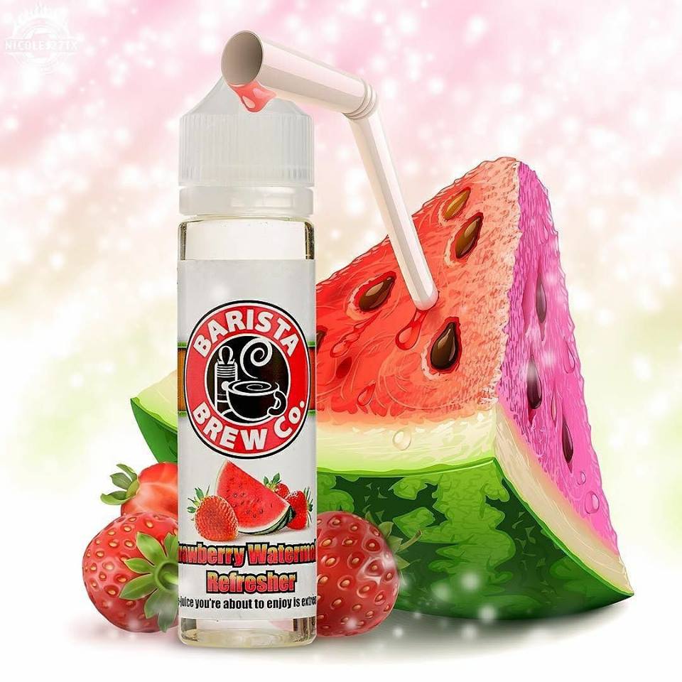【楽天市場】 Strawberry Watermelon Refresher 60mlBarista Brew Co（バリスタ ブリュ ...