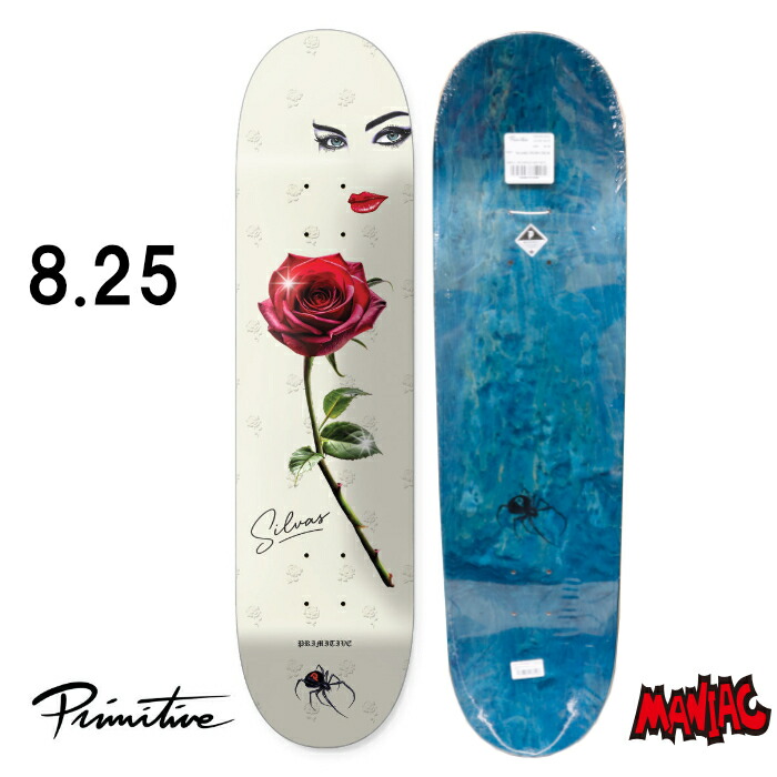 【楽天市場】【日祝も発送】PRIMITIVE プリミティブ スケボー デッキ PAUL RODRIGUEZ SAINT DECK 8.25 ...