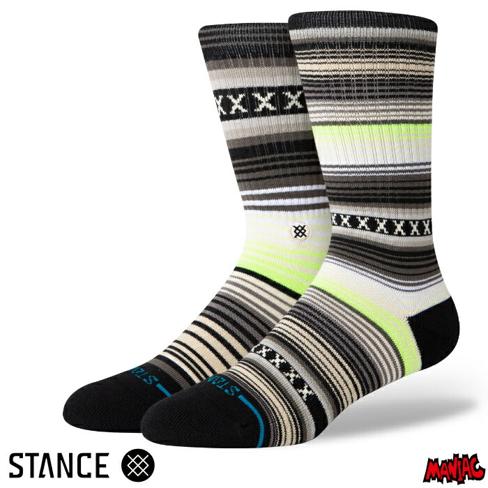 【楽天市場】【日祝も発送】STANCE スタンス ソックス 靴下 メンズ ブランド STANCE SOCKS CURREN ST CREW ...
