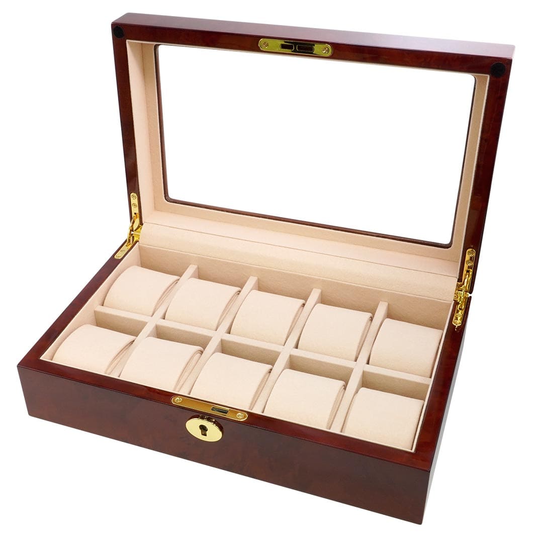 【楽天市場】アルバートボックス Albert Box 10本用 コレクションボックス：MANO-A-MANO【時計ベルト専門店】