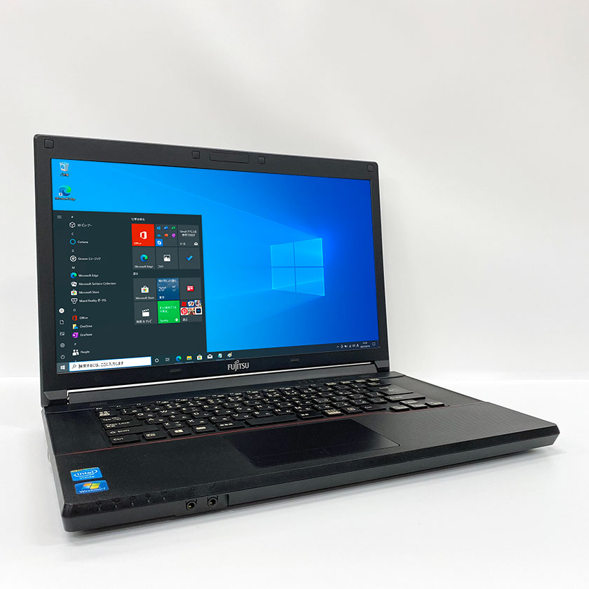 【楽天市場】ポイント5倍! 中古ノートパソコン Windows 10 中古パソコン FUJITSU LIFEBOOK A553/H ...