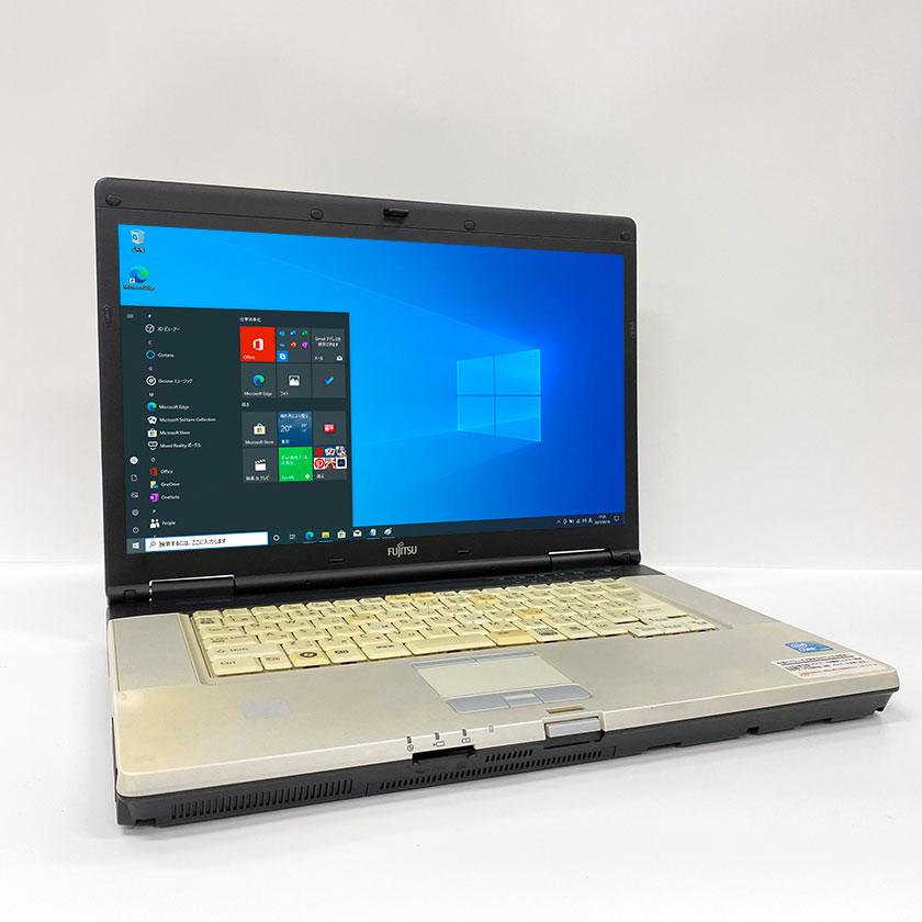 【楽天市場】訳あり・中古ノートパソコン Windows 10 中古パソコン FUJITSU FMV-E780/A Core i5 520M 2 ...