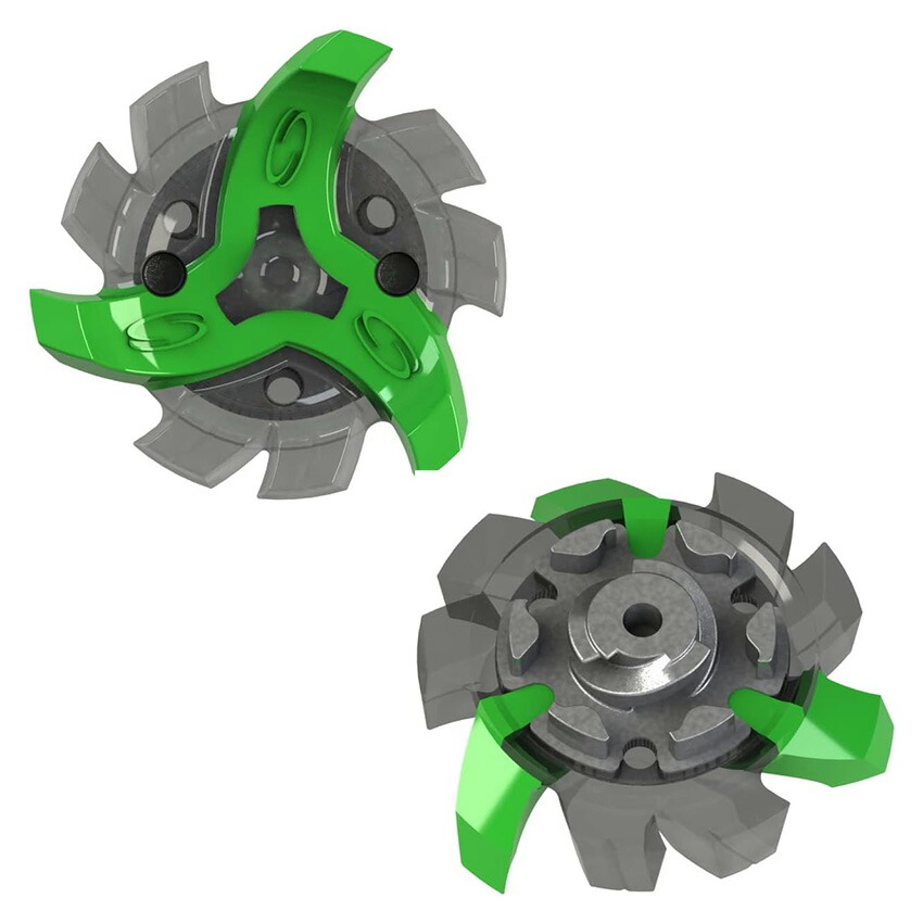 【楽天市場】【バラ売り】 Softspikes ソフトスパイク TOUR FLEX PRO ツアーフレックス プロ ゴルフシューズ スパイク鋲 グリーン×グレー S-520-160 ゴルフ用品 ...