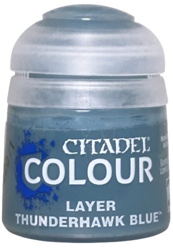 【楽天市場】シタデル・カラー Paint - Layer THUNDERHAWK BLUE サンダーホーク・ブルー 22-53 『レイヤー ...