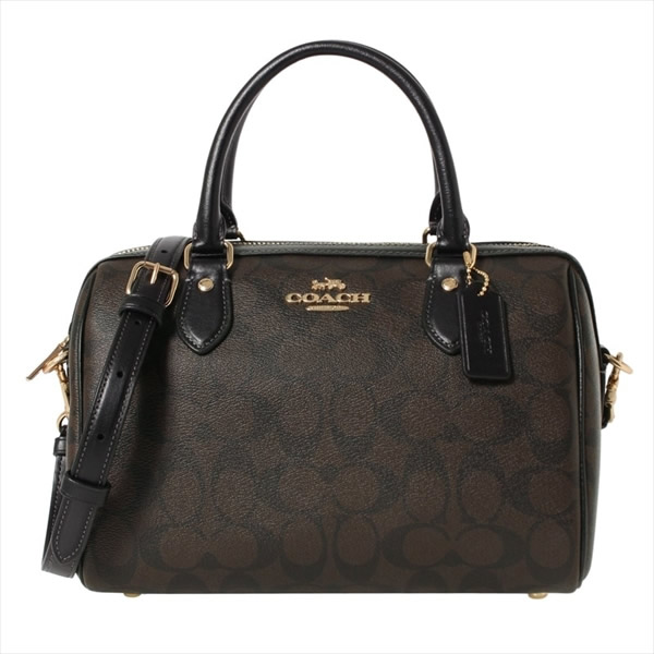 【楽天市場】コーチアウトレット バッグ COACH OUTLET ショルダーバッグ CH280 IMAA8 ダークブラウン ブラック ...