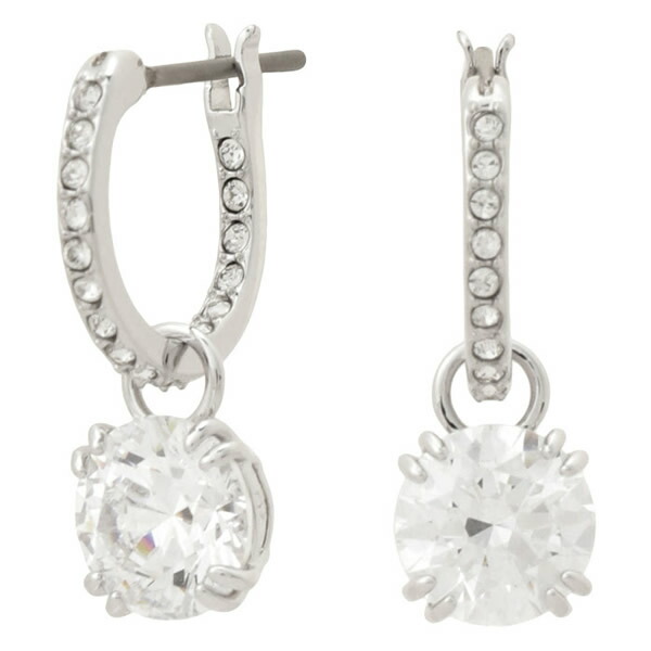 【楽天市場】スワロフスキー ピアス SWAROVSKI 5636717 コンステラ ラウンドカット クリスタル パヴェ ドロップ レディース ...