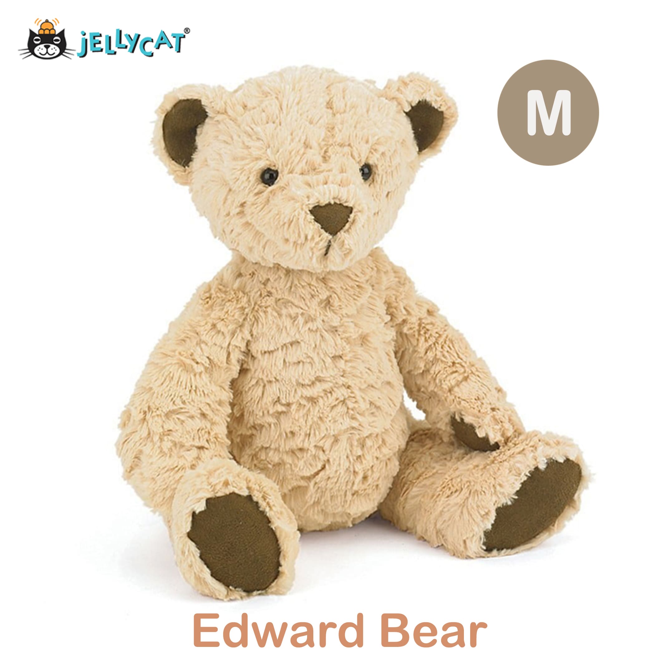 【楽天市場】jellycat ジェリーキャット Edward Bear Medium 希少 正規輸入品 ぬいぐるみ 柔らかい 安心 安全 赤ちゃん ベビー 出産祝い ギフト 誕生日 贈り物 ...