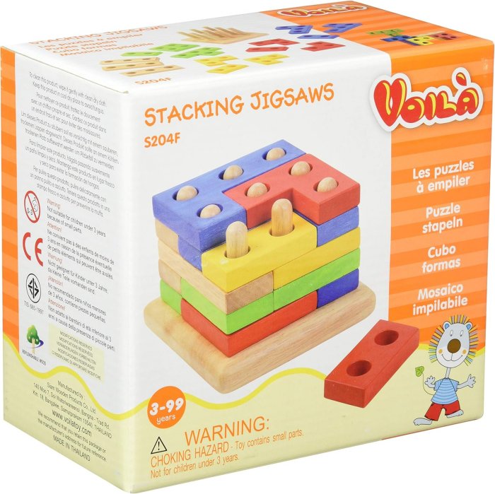 【楽天市場】Edute/エデュテ Voila/ボイラ スタッキングジグソーズ 3歳～99歳：赤ちゃんとママの店マリモ