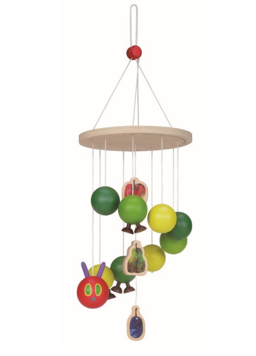 【楽天市場】エリックカール はらぺこあおむし コロコロ木製モビール キッズエンターテイメント ころころかわいい：赤ちゃんとママの店マリモ