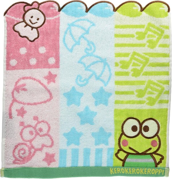 【楽天市場】メール便で送料無料 丸眞・ハンドタオルサンリオ けろけろけろっぴ シャンブルけろっぴ：赤ちゃんとママの店マリモ
