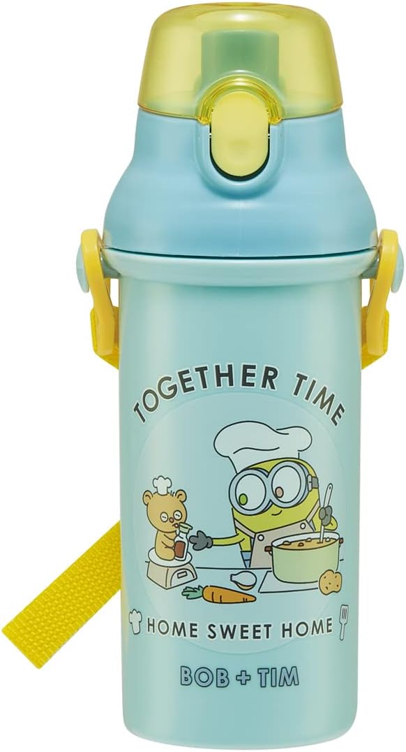 【楽天市場】関東～関西送料無料 スケーター・抗菌 直飲みプラワンタッチボトル【ミニオン23】PSB5SANAG(480ml)：赤ちゃんとママの店マリモ