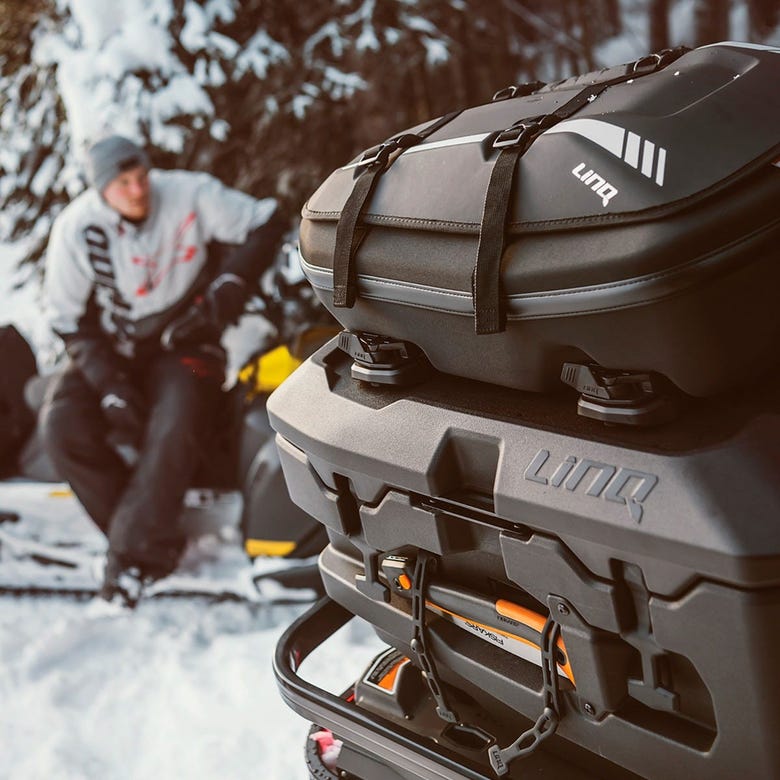 【楽天市場】ski-doo/スキードゥ LinQ Adventure Tunnel Bag(アドベンチャートンネルバッグ) 40L ...