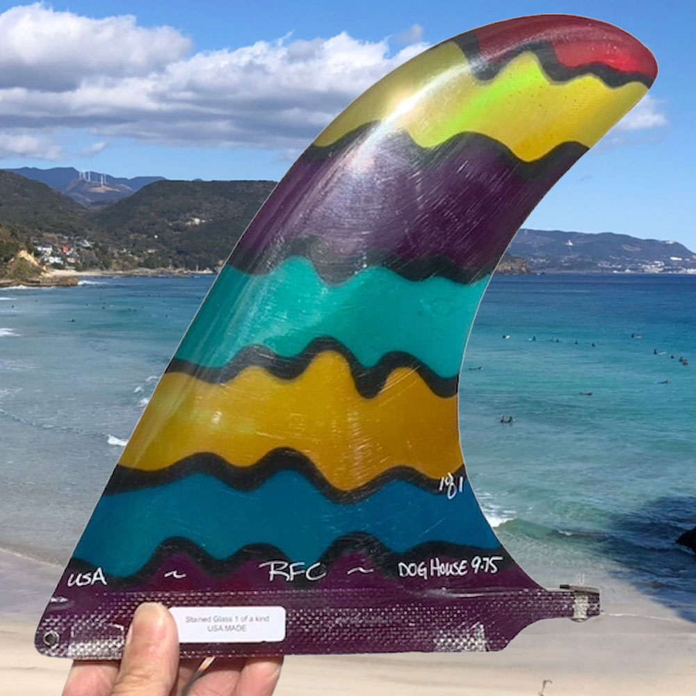 【楽天市場】【マラソン P最大32倍 クーポンあり】 ロングボードフィン 9.75 レインボーフィン ロングボード用フィン RAINBOW ...