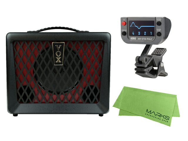 【楽天市場】VOX VX50-BA + KORG AW-OTB-POLY + マークスオリジナルクロス セット ベースアンプ：マークス ...