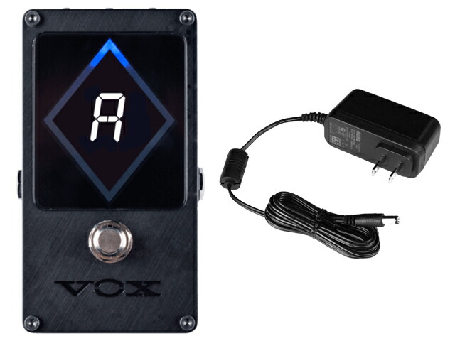 【楽天市場】VOX STROBE PEDAL TUNER VXT-1 + ACアダプター KA181 セット ペダルチューナー【配送区分A ...