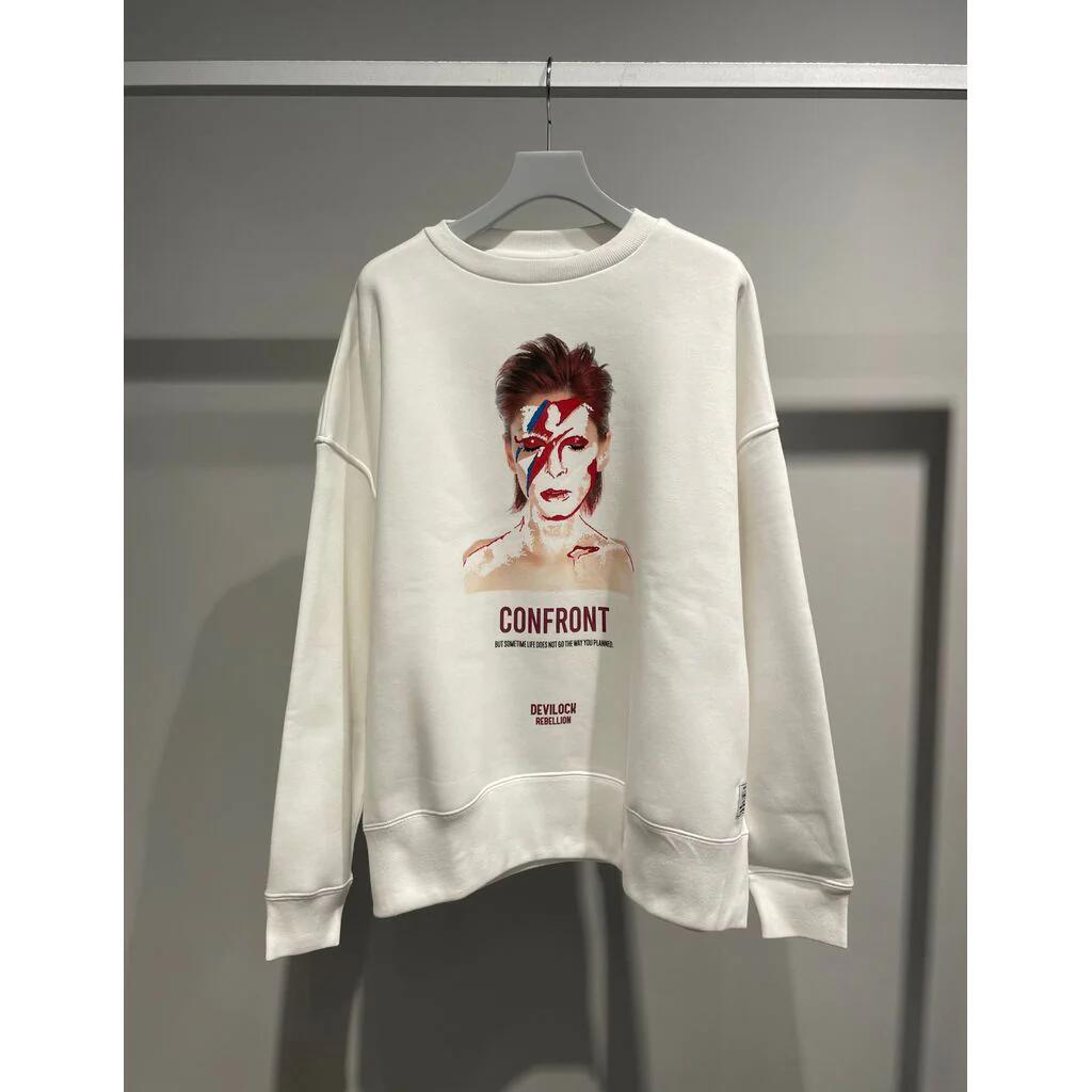 【楽天市場】訳あり Devilock DAIVID BOWIE SWEAT デビロック デビット ボウイ スウェット：maroon.webstore