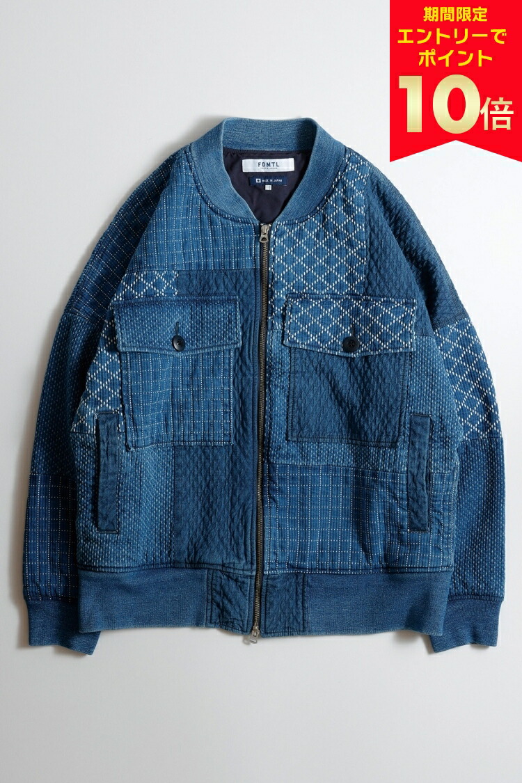 【楽天市場】【クーポンで4000円引き！エントリーでP10倍】FDMTL PATCHWORK POCKET JACKET 3YR WASH 24AW ファンダメンタル ジャケット FA24 ...