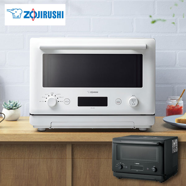 【楽天市場】【送料無料】ZOJIRUSHI 象印 オーブンレンジ エブリノ EVERINO ES-JA23-BM ES-JA23-WA ブラック ホワイト 背面ぴったり 23L 新生活家電 ...