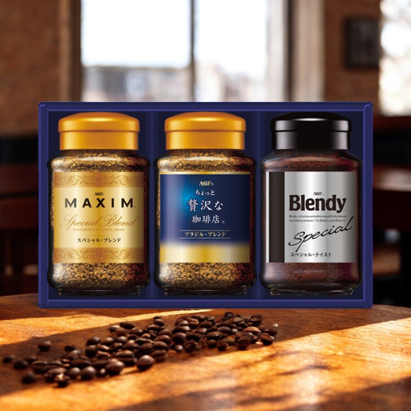 【楽天市場】AGF プレミアムインスタントコーヒーギフト/ZIC-20N 食料品 コーヒー インスタント 入学祝い 進学祝い 入学内祝い 進学内祝い お返し：ギフト マルハート