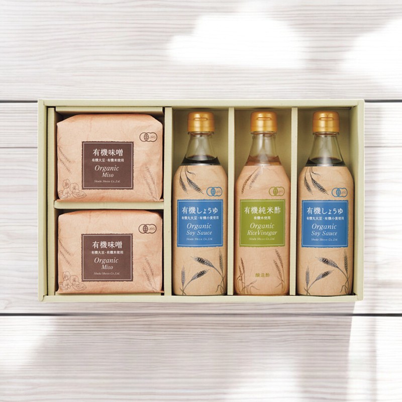 【楽天市場】正田醤油 オーガニックギフト/OGS-45U 食料品 調味料 調味料 内祝い お祝い お礼 出産内祝い 結婚内祝い ギフト お返し ...