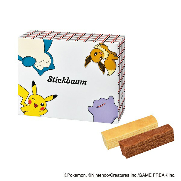 【楽天市場】バレンタイン ポケモン ピカチュウバレンタイン チョコ 2025 スティックバウム 6個入：マルヒロWEBショップ