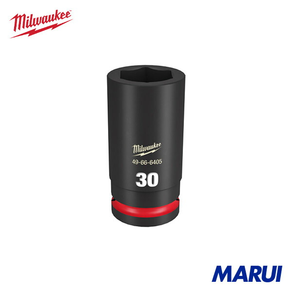 【楽天市場】milwaukee SHOCKWAVE IMPACT DUTY ディープインパクトソケット 3/4インチ(19mm)角 30mm ...