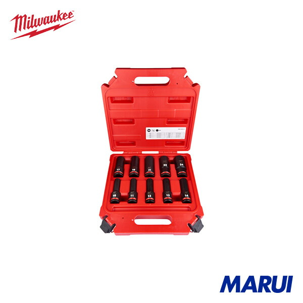 【楽天市場】milwaukee SHOCKWAVE IMPACT DUTY ディープインパクトソケット 1/2インチ(12.7mm)角 ...