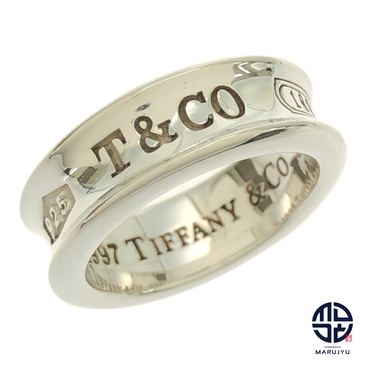 【楽天市場】TIFFANY & CO. Tiffany ティファニー シルバー 925 SILVER ブランドロゴ 1837 ナロー リング 指輪 ジュエリー アクセサリー 約11号 ※ポスト ...