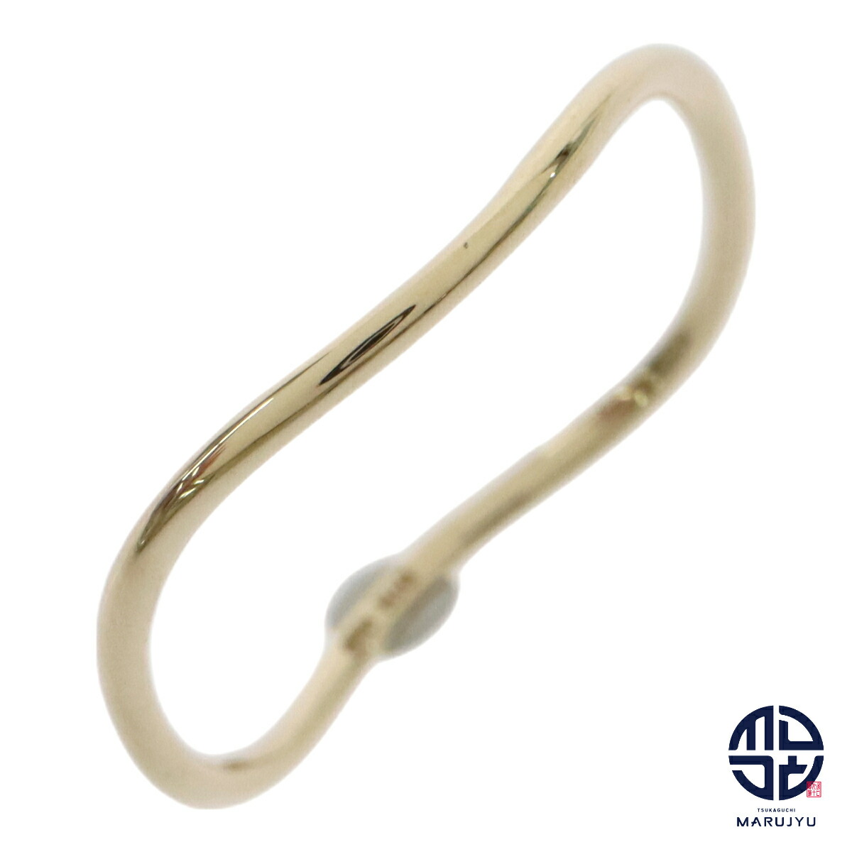 【楽天市場】ete エテ K10YG 10金イエローゴールド レイヤード 重ね付け ウェーブ リング 指輪 ジュエリー アクセサリー ブランド 約13号 ※ポスト投稿でのご発送になります ...