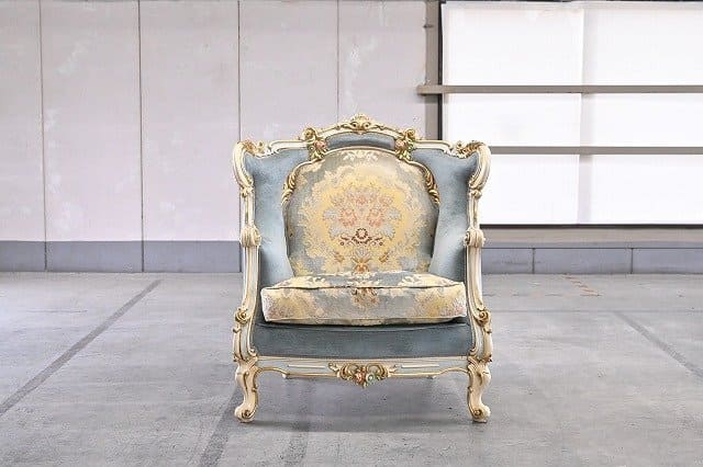 【楽天市場】最高級 イタリア製 Stil Salotti/スティル サロッティ 1人掛けソファb シングルソファ 1P ロココ 彫刻 伝統 ...