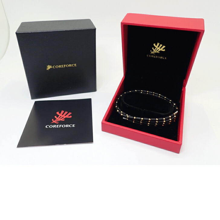 【楽天市場】【中古 新品同様】COREFORCE LOOP コアフォース ループ ブラック70 K18ゴールド GOLD ブレス ネックレス シリーズ最高峰 新品同様 送料無料：ブランド ...