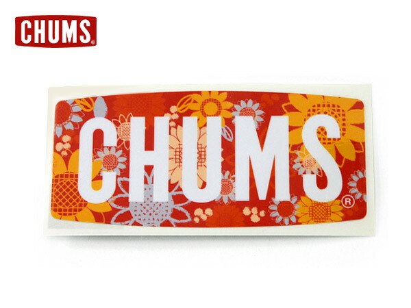【楽天市場】CHUMS Flower Logo Sticker CH62-1118【メンズ＆レディース＆ジュニア＆キッズ シール ステッカー ...