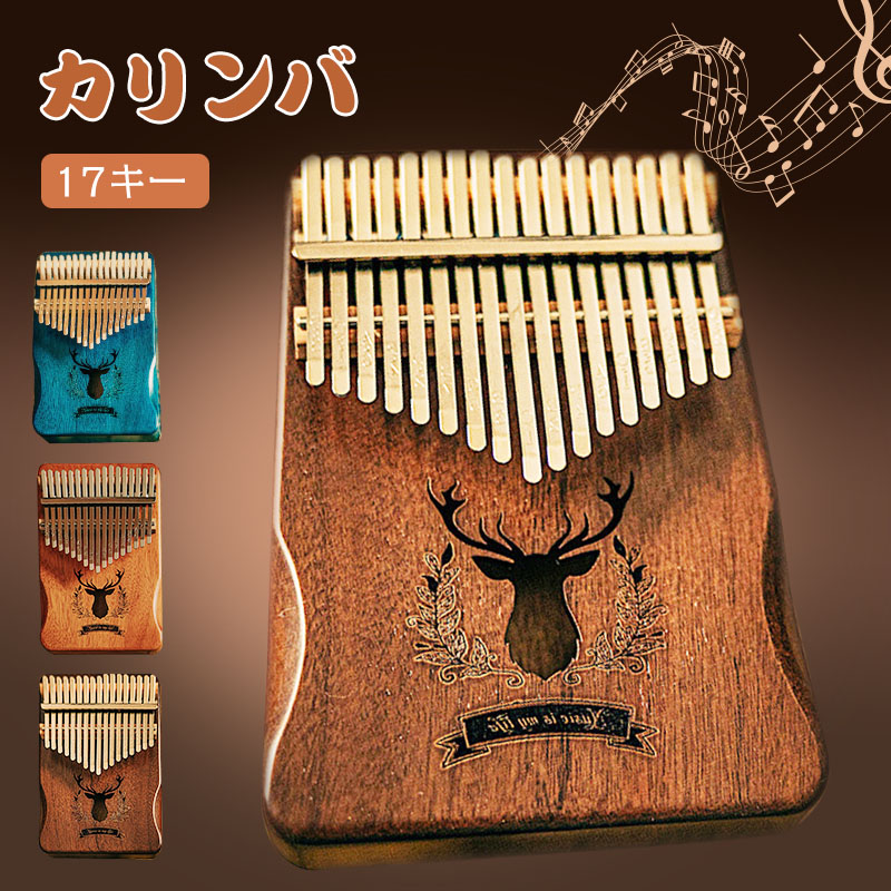 【楽天市場】カリンバ 親指ピアノ 最新版 karinba 17音 指ピアノ サムピアノ 初心者セット マニュアル ハンドオルゴール セット 専用ケース 民族 楽器 17キー マホガニー ...
