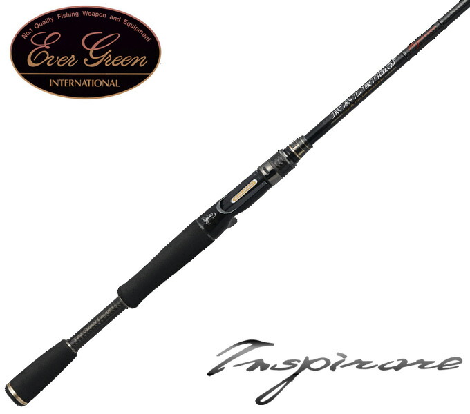 【楽天市場】エバーグリーン カレイド インスピラーレ TKIC-71MH-BK /（EVAグリップ） /スーパースタリオン・BK （ブラックシリーズ） /バスロッド/ベイト/EVERGREEN ...