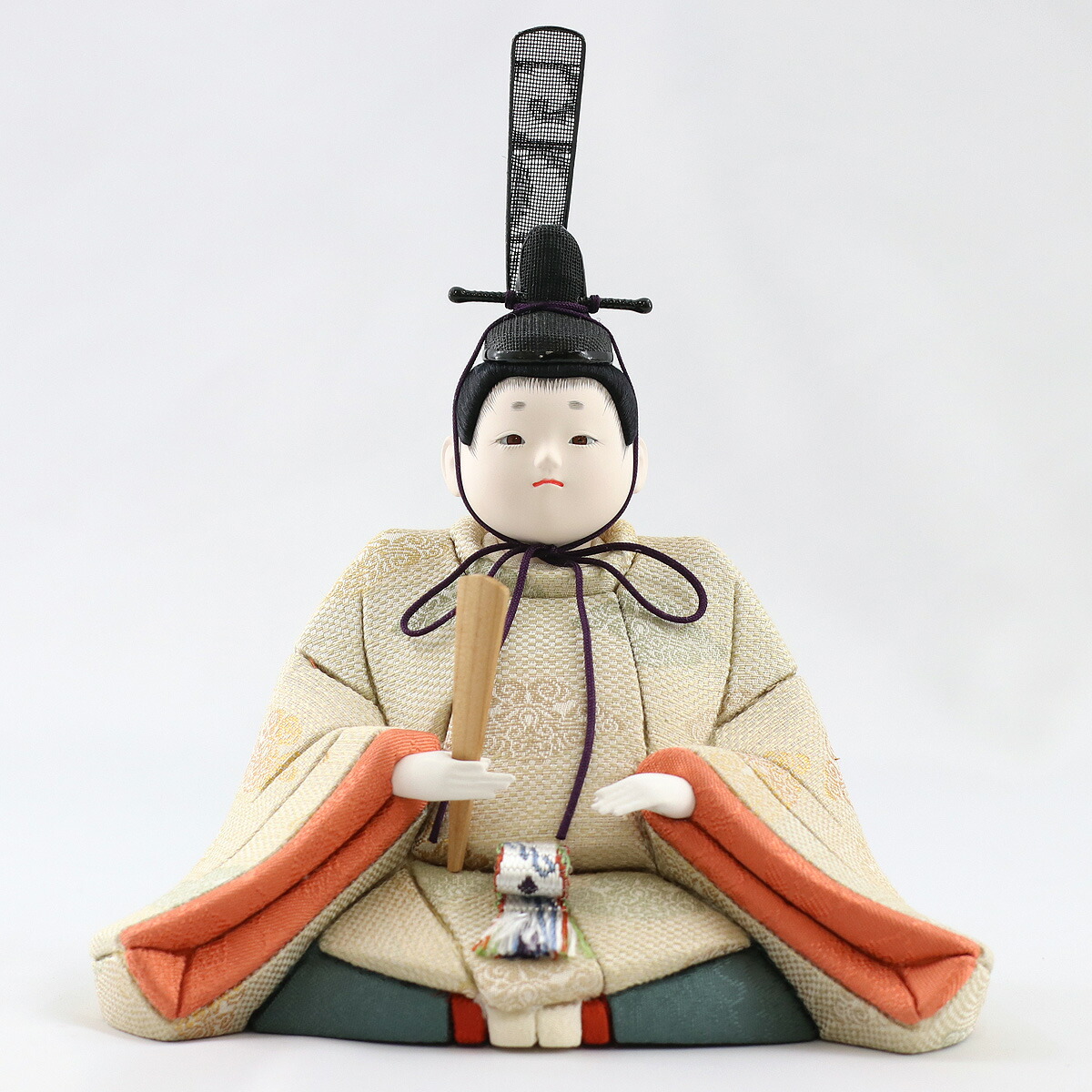 【楽天市場】雛人形 幸一光 コンパクト 木目込み飾り 幸一光作 木目込み雛人形 親王収納飾り 正絹 小雪 HNKI-KYK-S-01おひなさま ...