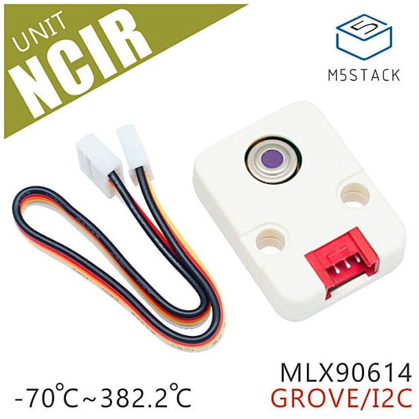 【楽天市場】M5Stack M5Stack用非接触温度センサユニット【M5STACK-NCIR-UNIT】[エムファイブスタック マイコン IoT モジュール 電子工作 自由工作 夏休み ...