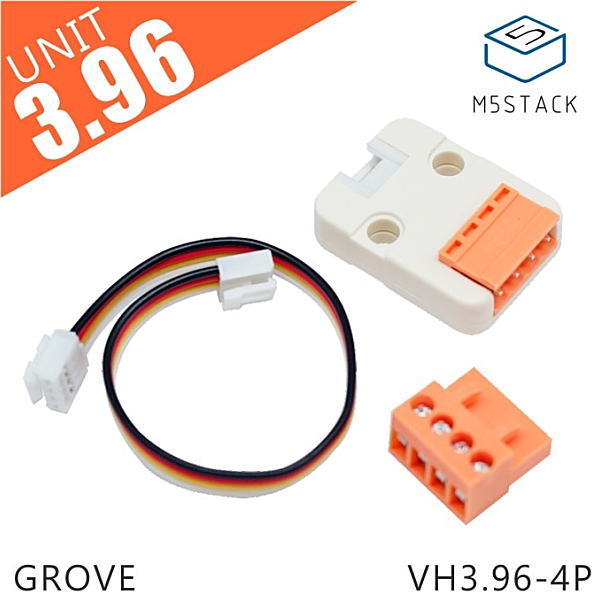 【楽天市場】M5Stack M5Stack用VH3.96 - 4ピンユニット【M5STACK-VH396-UNIT】[エムファイブスタック マイコン IoT モジュール 電子工作 自由工作 ...