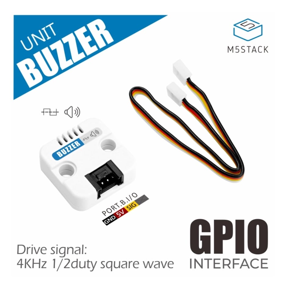 【楽天市場】M5Stack M5Stack用パッシブブザーユニット【M5STACK-U132】[エムファイブスタック マイコン IoT モジュール 電子工作 自由工作 夏休み]：マルツオンライン