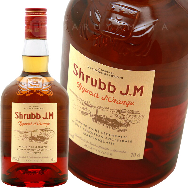 【楽天市場】リキュール・シュルッブ 700ml ラム・ジェイ・エムRhum J.M. Liqueur Shrubb 700ml：MARUYAMAYA