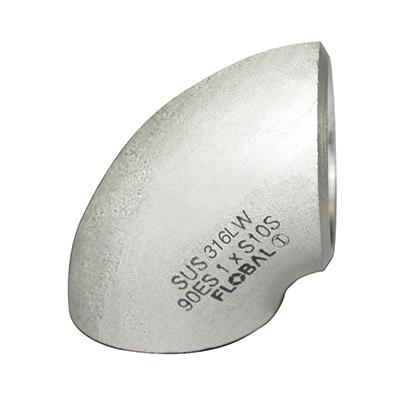 【楽天市場】フローバル 【形式：B-90E(S)-10S-2”-316L 商品コード：09101426】 SUSショートエルボB-90E(S)-10S-2"-316L：DOOON ショップ