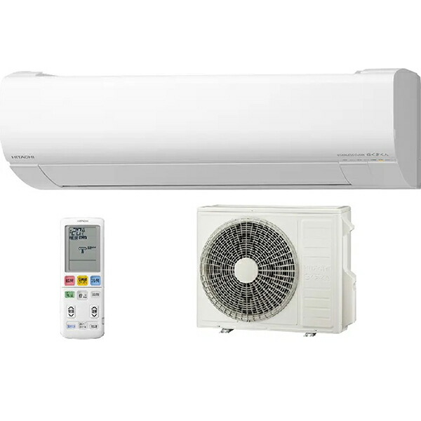 【楽天市場】日立 RAS-W56R2-W [5年延長保証無料進呈]24年モデル 白くまくん Wシリーズ 18畳用冷暖房エアコン200V仕様：マサニ電気株式会社 楽天市場店