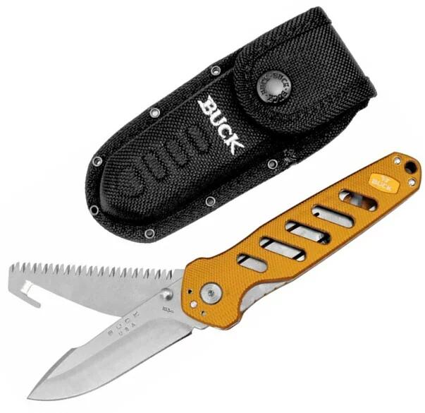 【楽天市場】BUCK（バック）183ORS1 アルファクロスロックオレンジ：刃物の政豊 楽天市場店