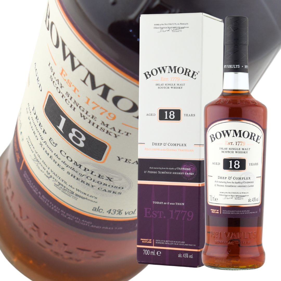 【楽天市場】ウイスキー 43度 ボウモア 18年 ディープ&コンプレックス 700ml 瓶 1本 並行：酒宝庫 MASHIMO